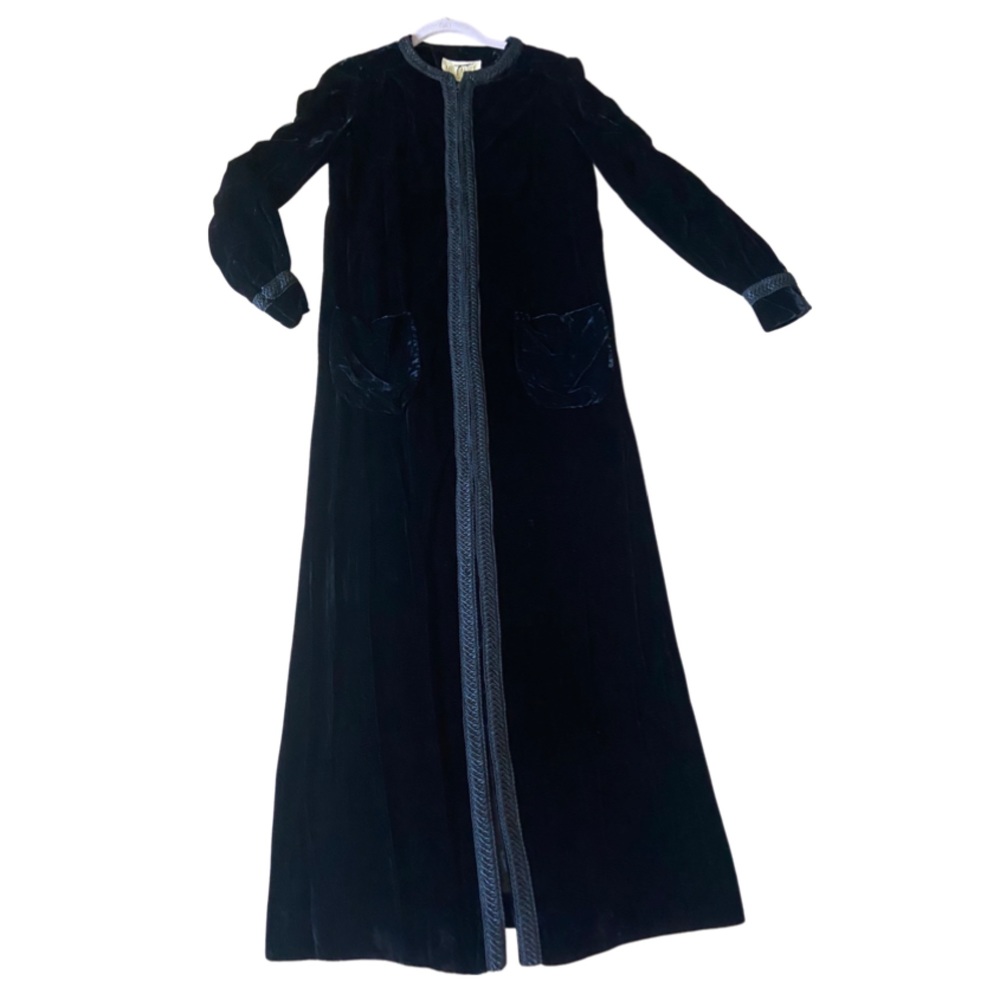 Mr Mort By Stan Herman Rare Crushed Velvet Lounging J… - Gem